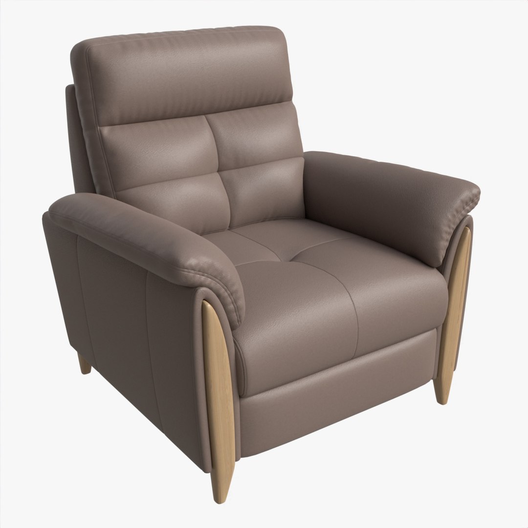 Chair Recliner Ercol Mondello 3D Model - TurboSquid 2010721
