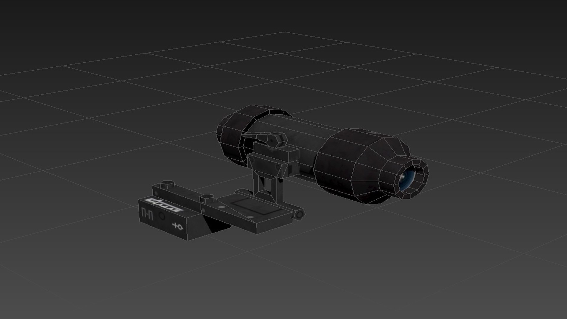 1P90 Scope Model - TurboSquid 2041421
