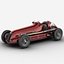 3d Model Of Retro Racing Cars
