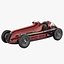 3d Model Of Retro Racing Cars