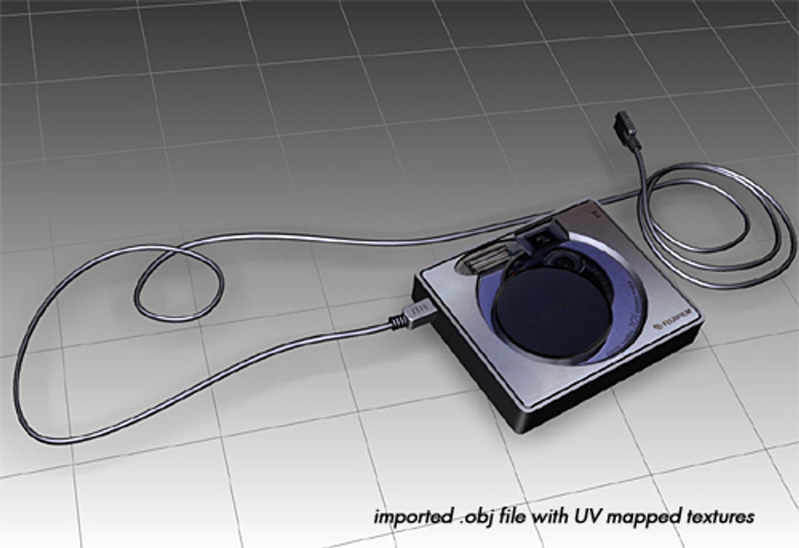 3d Obj Digital Camera