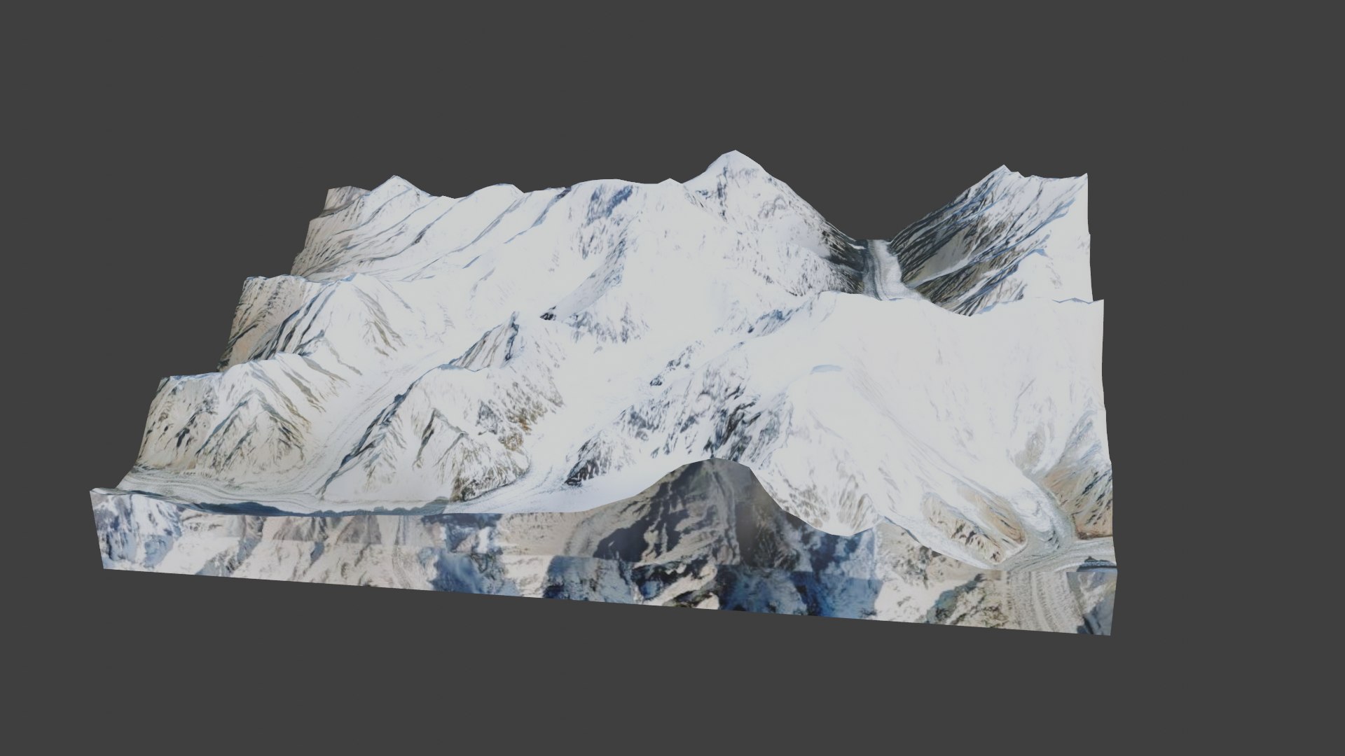 Momhil Sar Mountain Model - TurboSquid 1825959