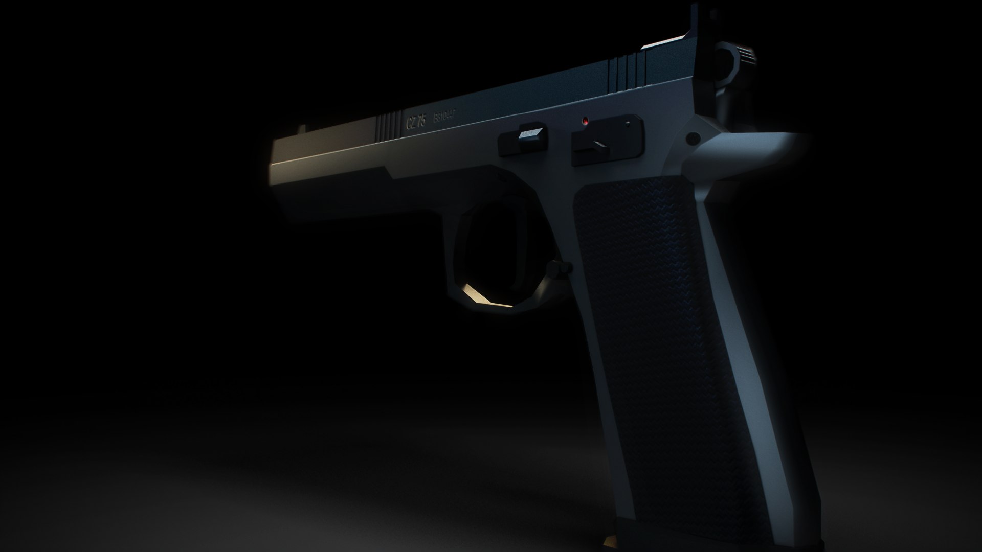 3D Model Gun Cz 75 - TurboSquid 1193409