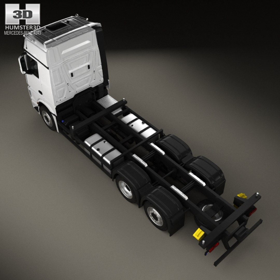 Mercedes-benz Actros Mercedes 3D - TurboSquid 1246288