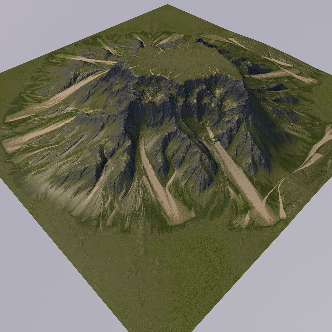 3D Mountain Games Maps - TurboSquid 1243490