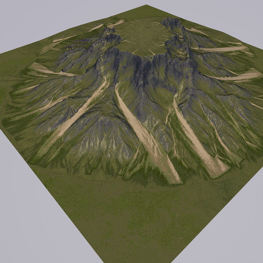 3D Mountain Games Maps - TurboSquid 1243490