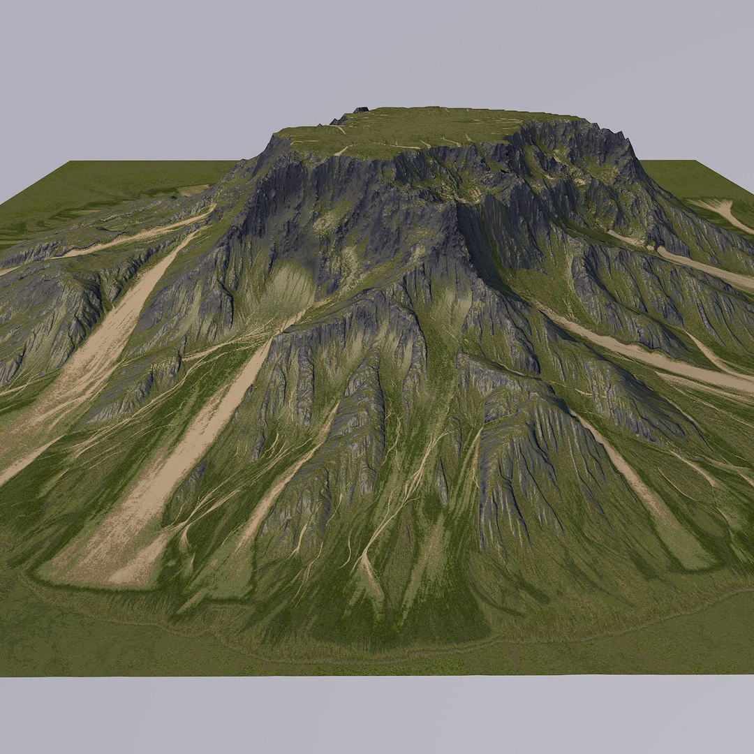 3D Mountain Games Maps - TurboSquid 1243490