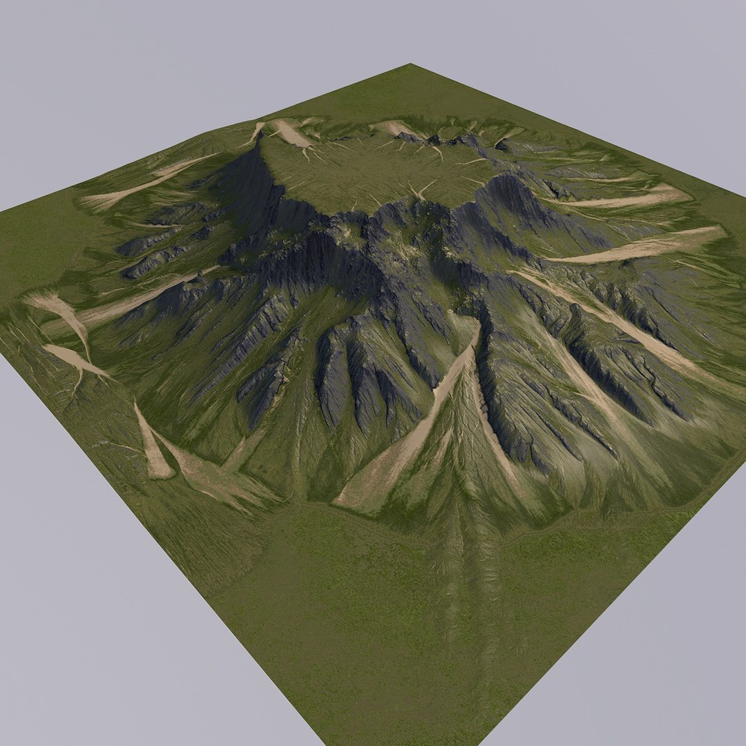 3D Mountain Games Maps - TurboSquid 1243490