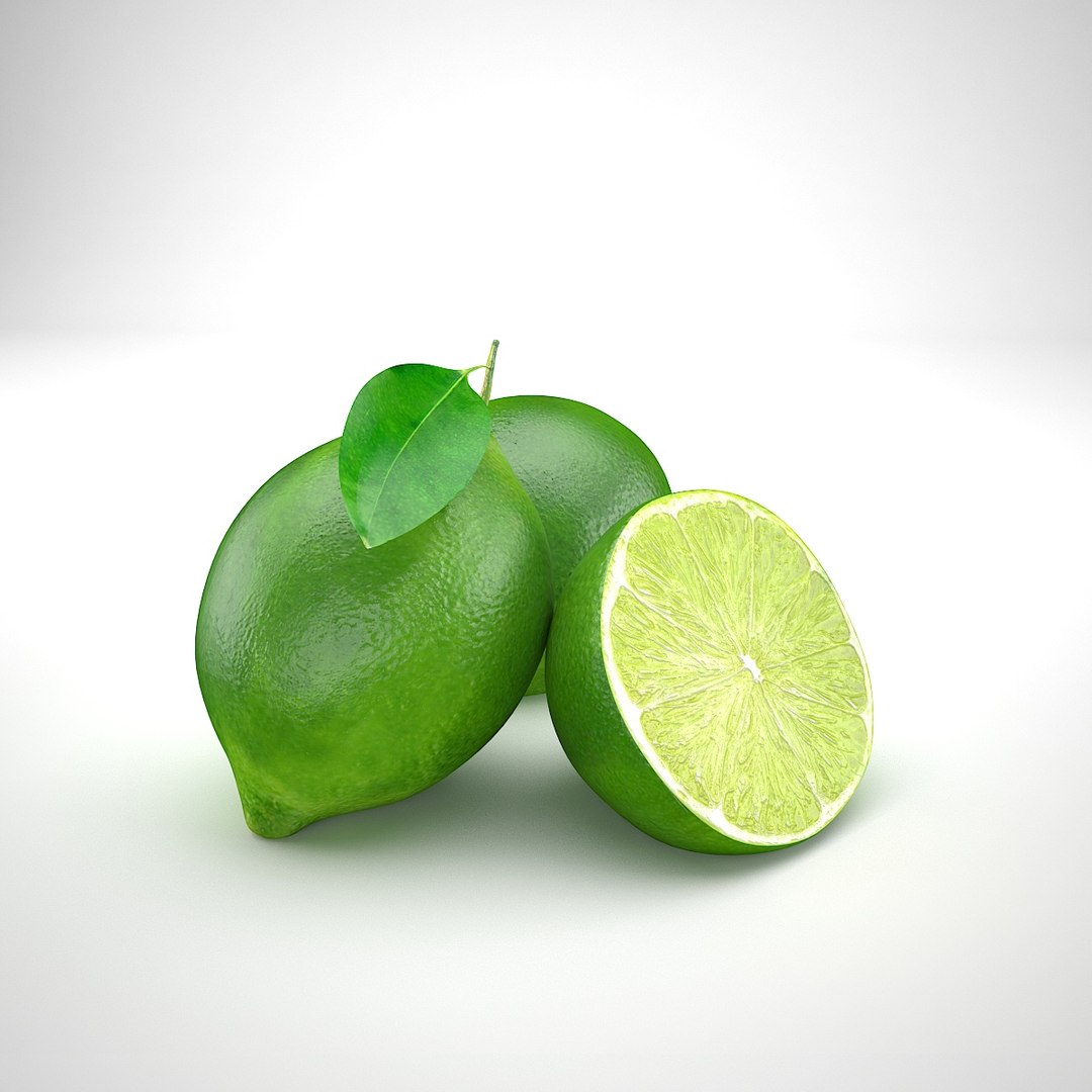 Food Fruit Lime 3D Model - TurboSquid 1380512