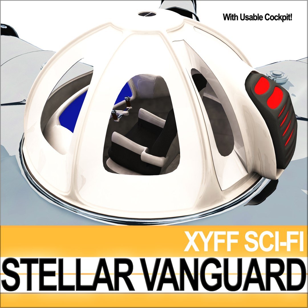 Stellar Vanguard Space Fighter 3D - TurboSquid 1297893