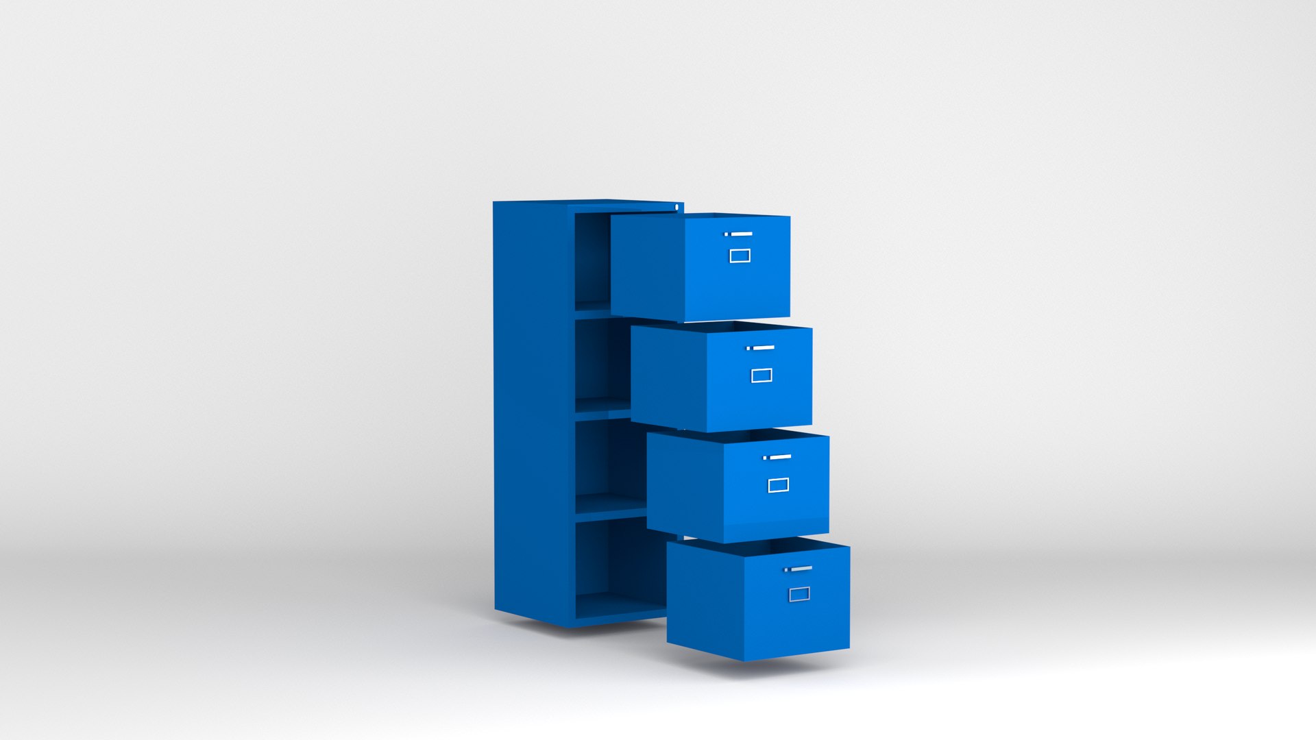 File Cabinet 3D Model - TurboSquid 1809009