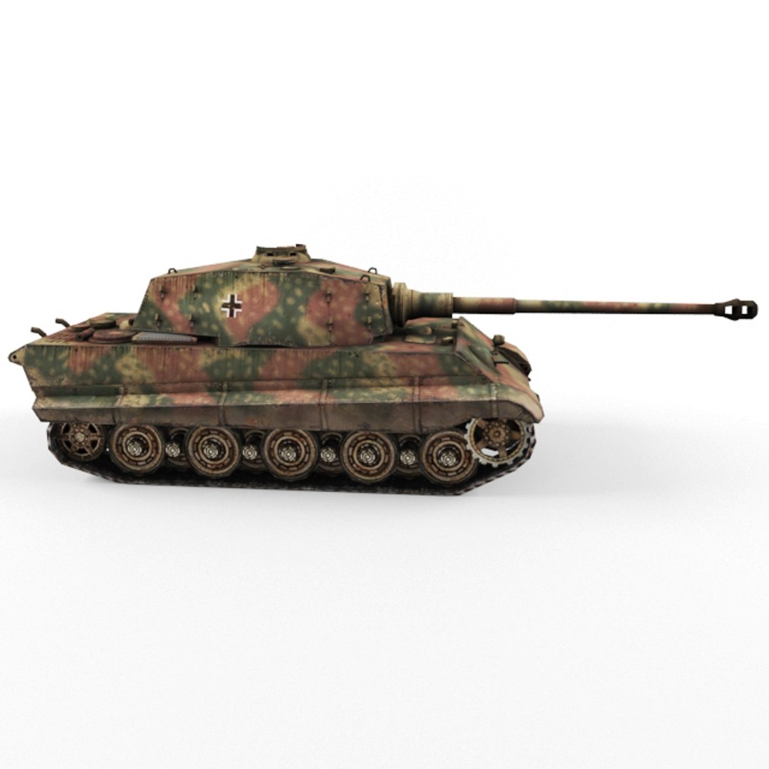 3d king tiger