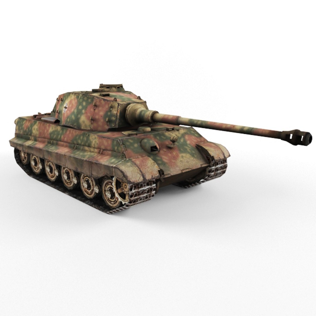 3d king tiger