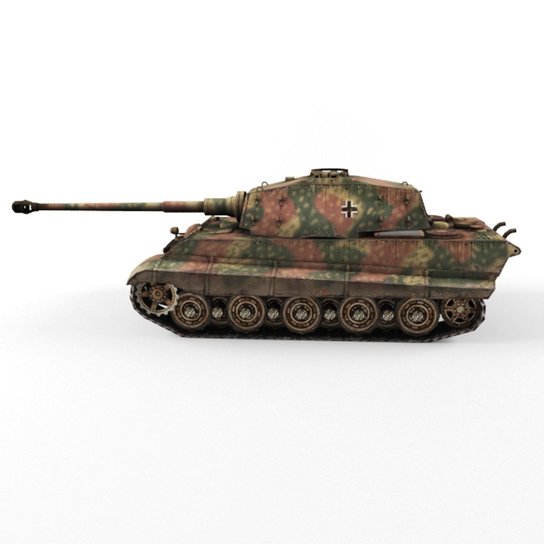 3d king tiger