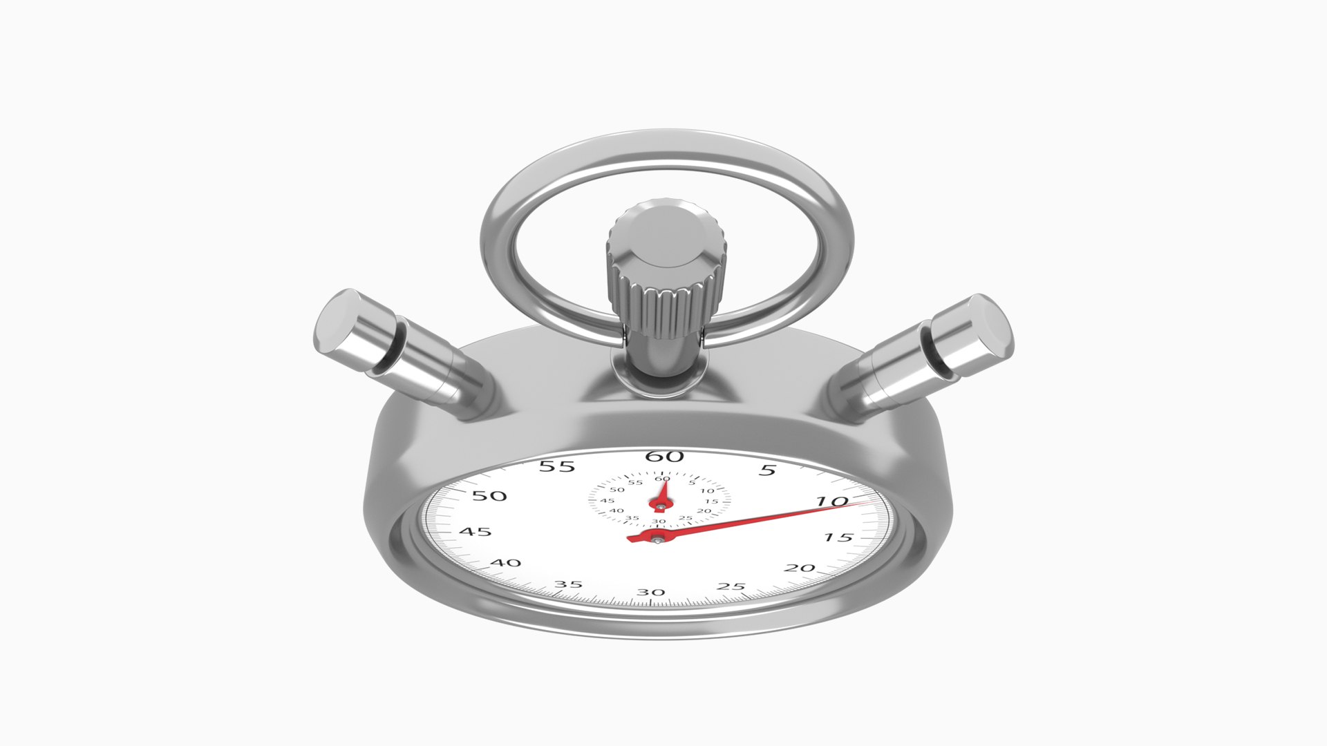 3D Stopwatch Low-poly - TurboSquid 2081386