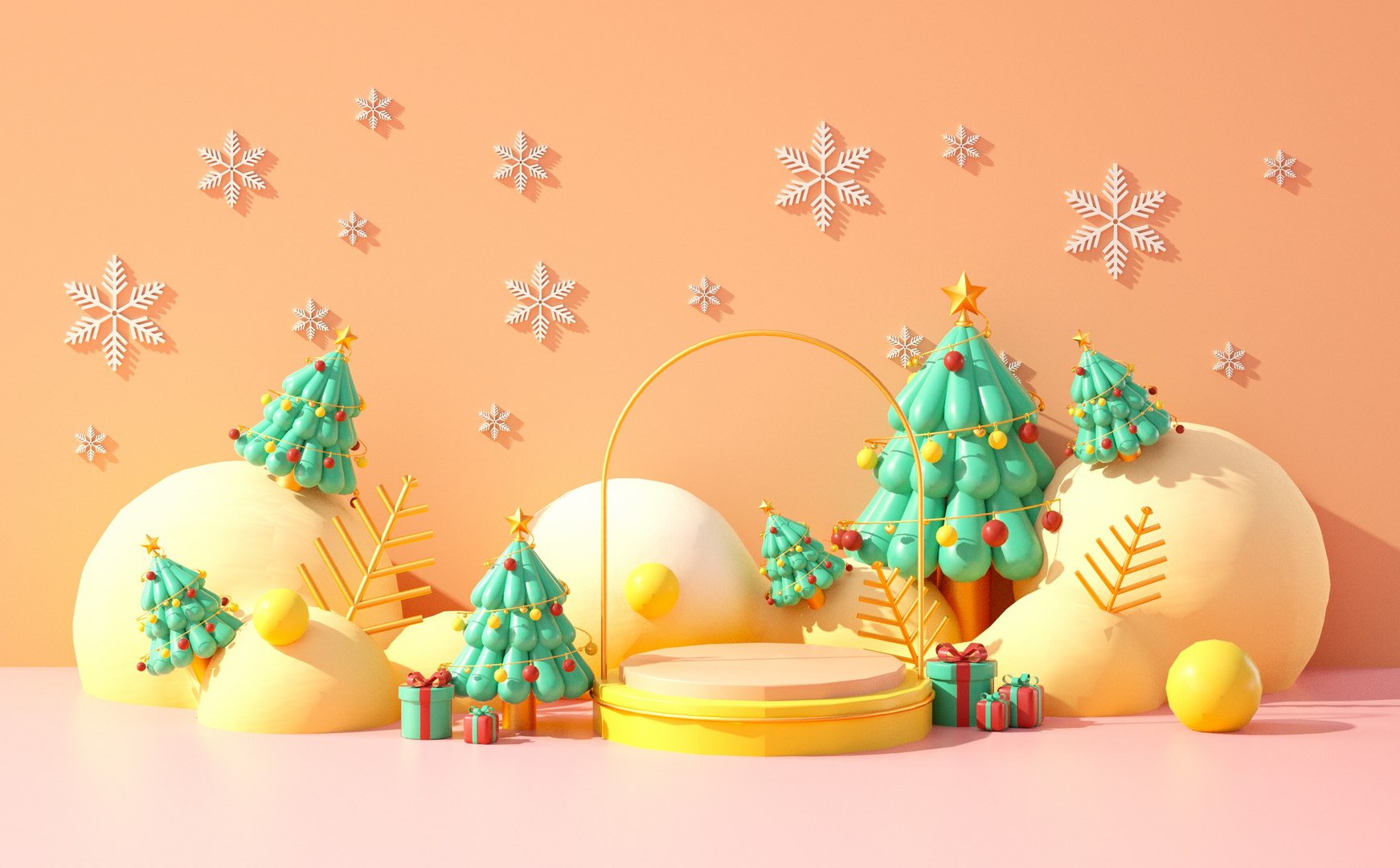 Christmas creative 3D e- 3D - TurboSquid 2087230
