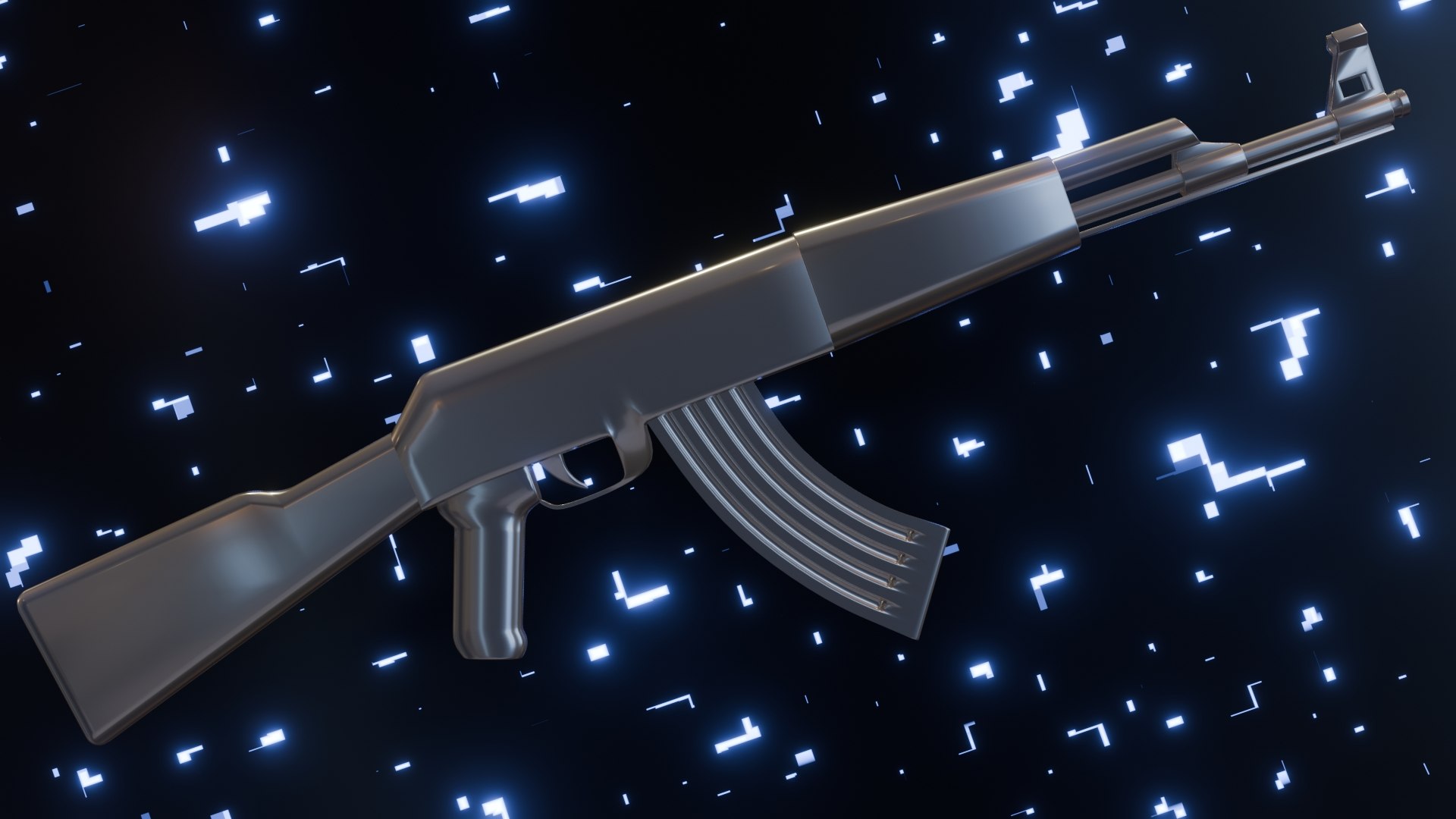 Simple Rifle Guns Collection 3D - TurboSquid 2275208