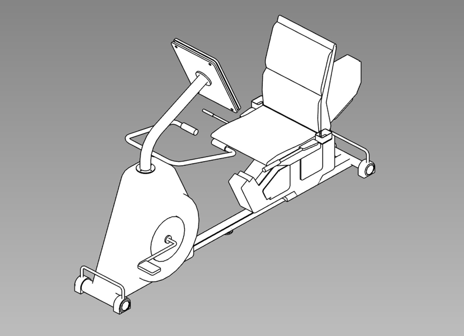 Gym Bike 3D Model - TurboSquid 1324756