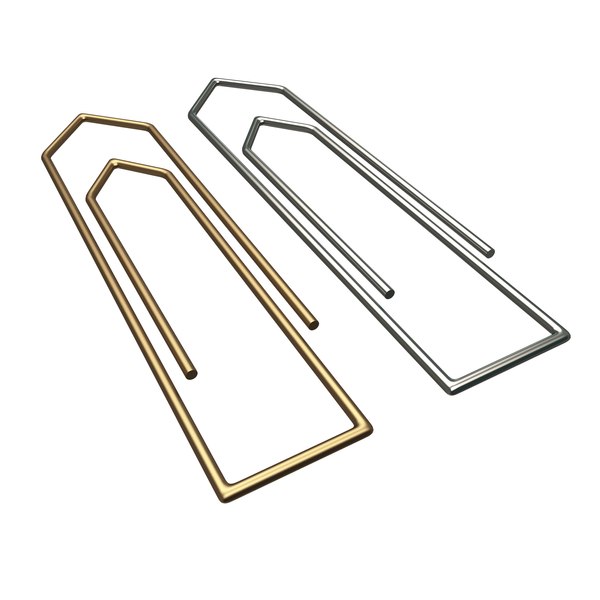 modelo 3d Paper Clip Boat Shape - TurboSquid 2029100