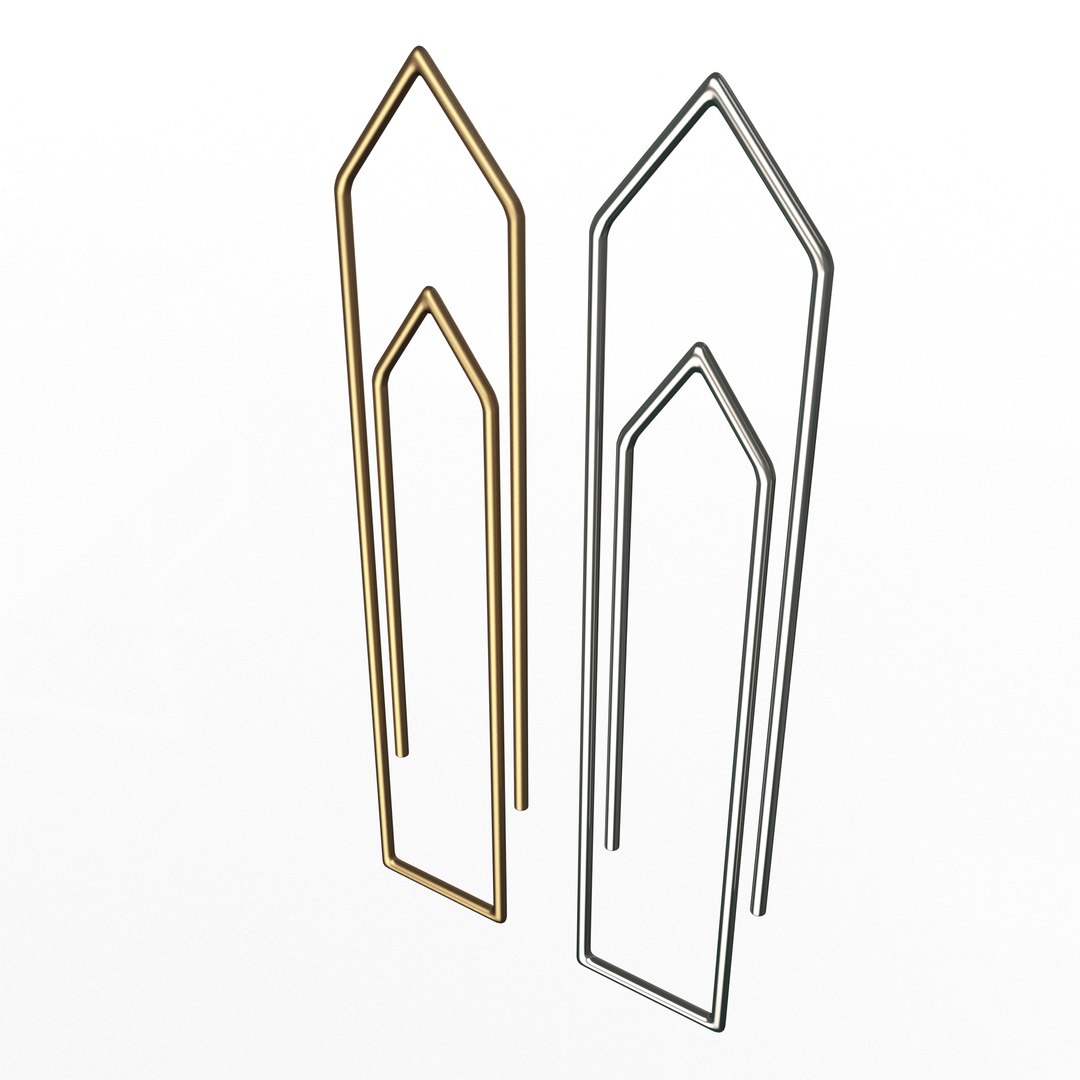Paper Clip Boat Shape 3D Model - TurboSquid 2029100