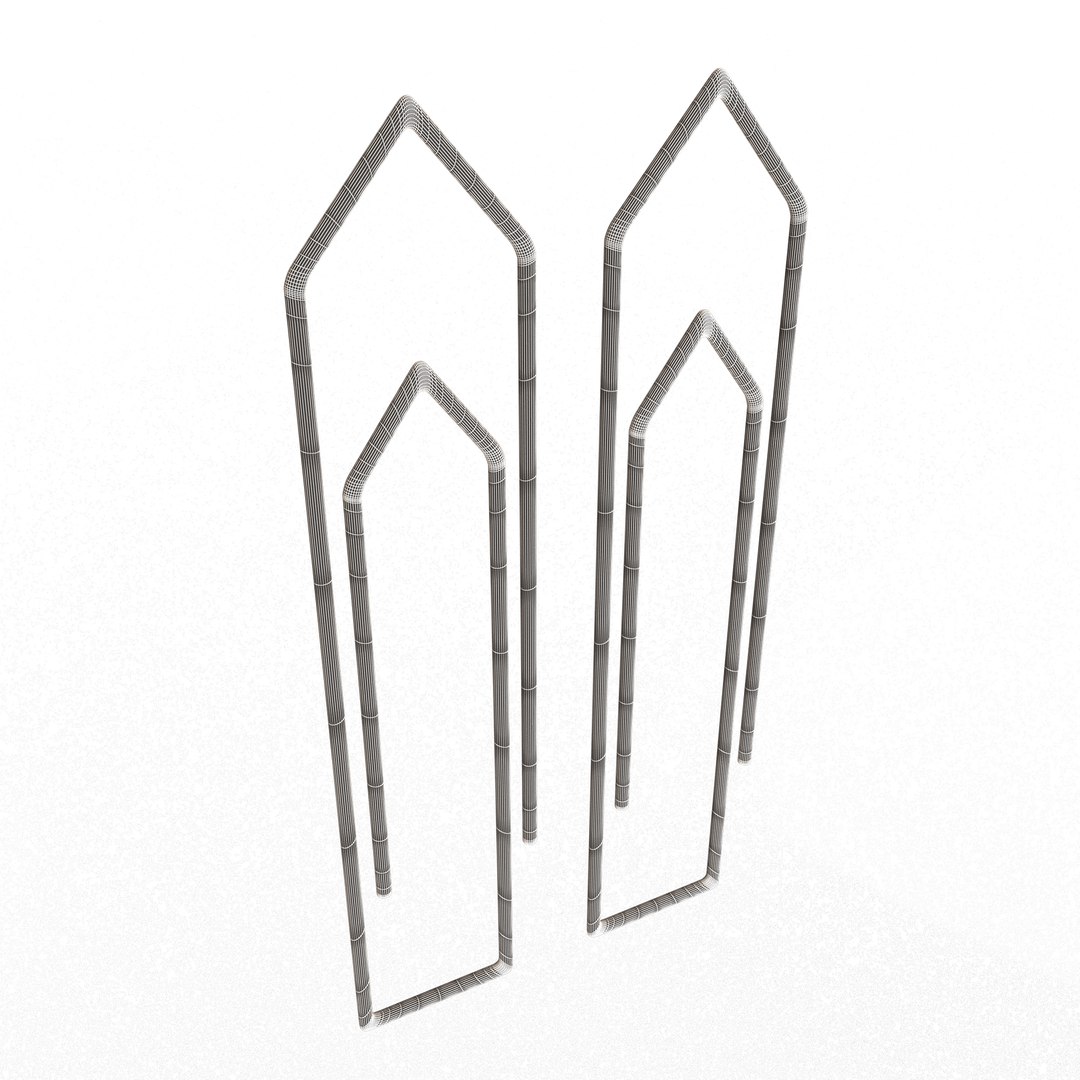 Paper Clip Boat Shape 3D Model - TurboSquid 2029100