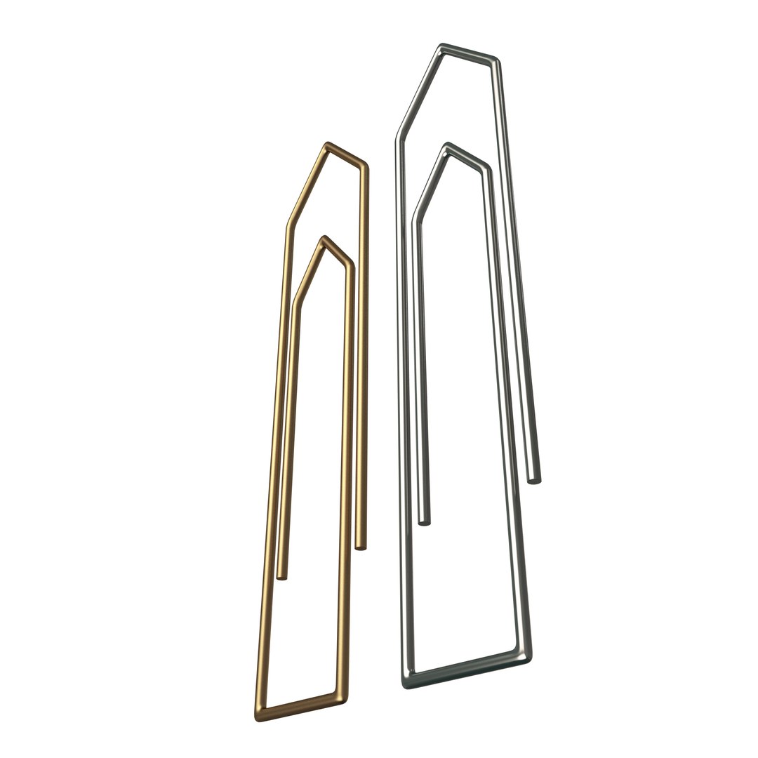 Paper Clip Boat Shape 3D Model - TurboSquid 2029100