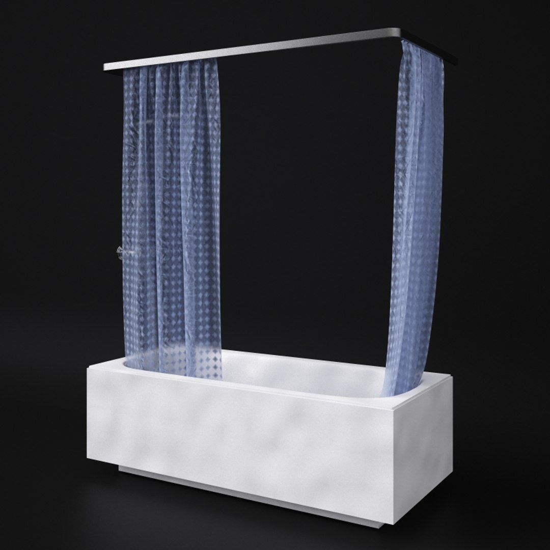 Bath Shower 3d Model