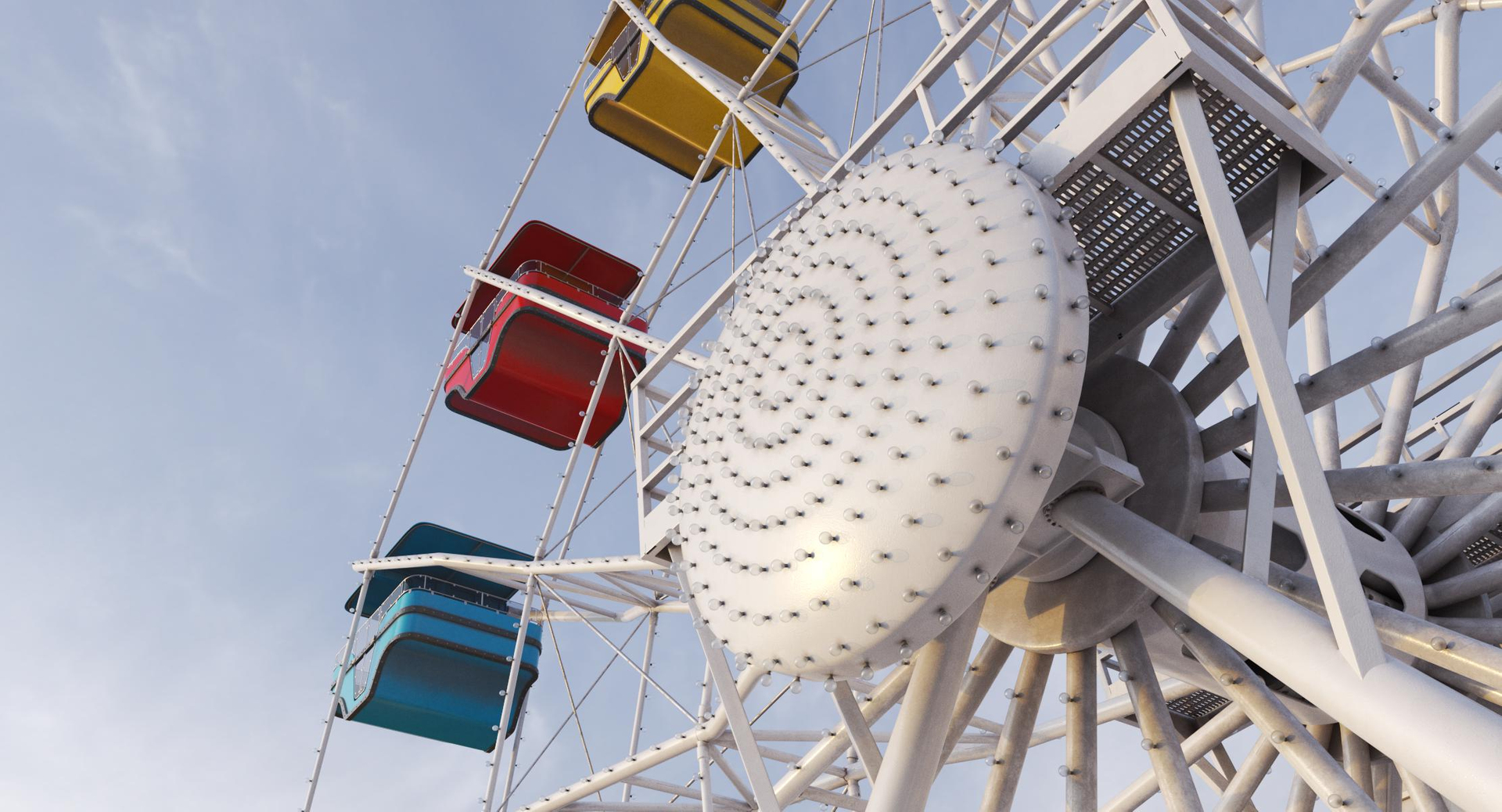 Ferris wheel 3D model - TurboSquid 1310915