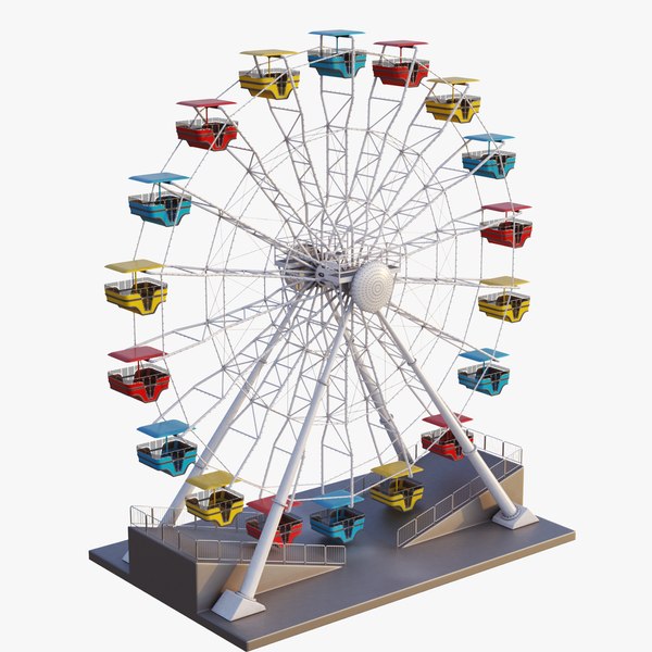 Ferris wheel 3D model - TurboSquid 1310915