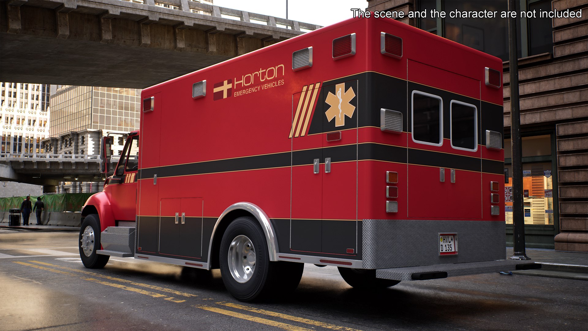 3D model Durastar Medium Duty Ambulance Rigged - TurboSquid 2133839