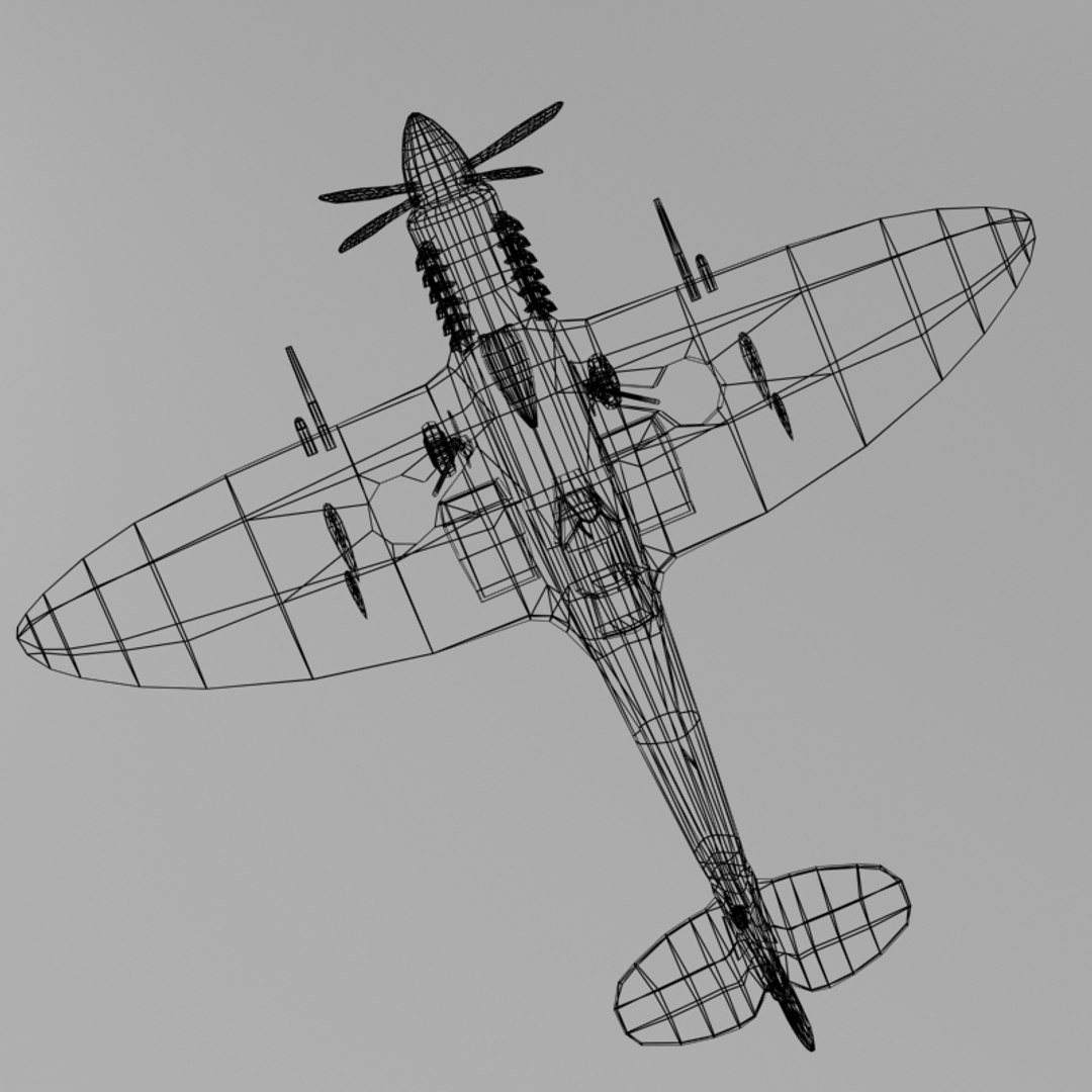 British Fighter Supermarine Spitfire Max