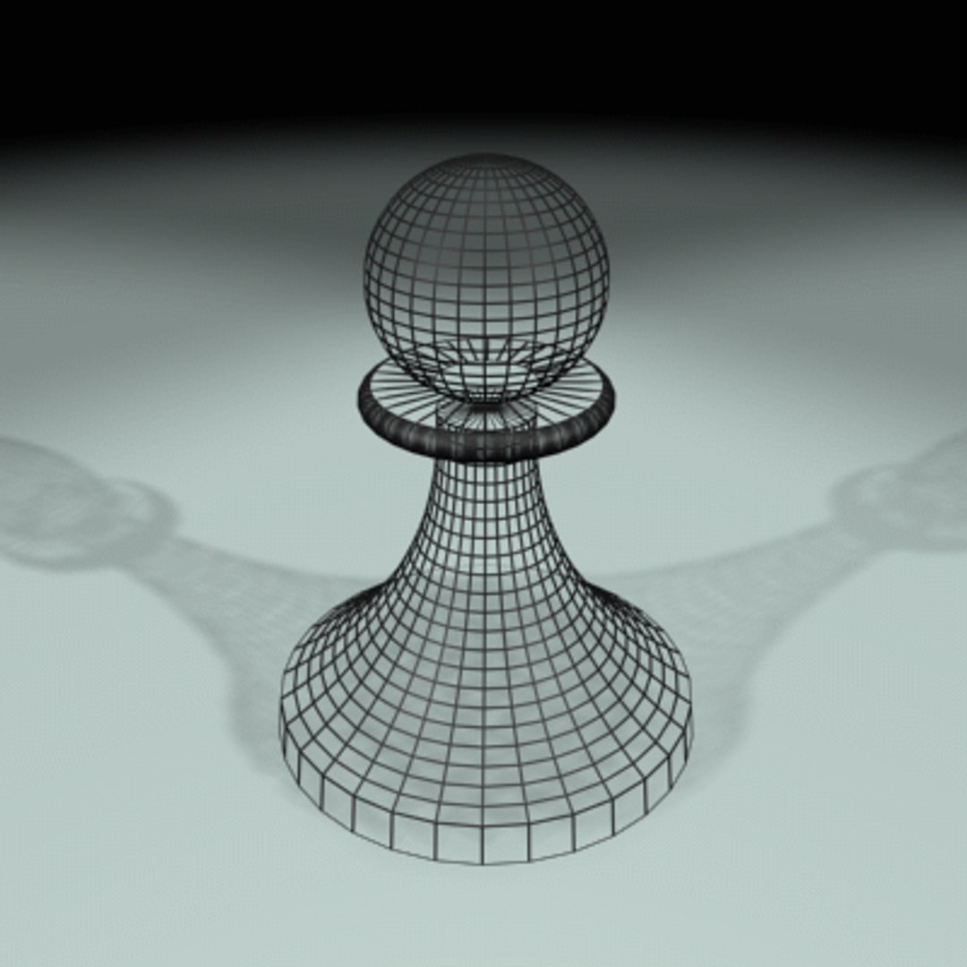 3d pawn model