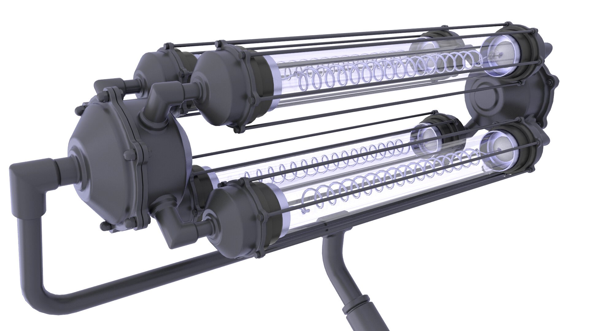 3D lamp floor loft - TurboSquid 1587667