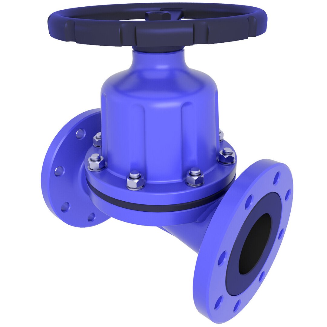 3D Model Membrane Valve 64 - TurboSquid 2308134