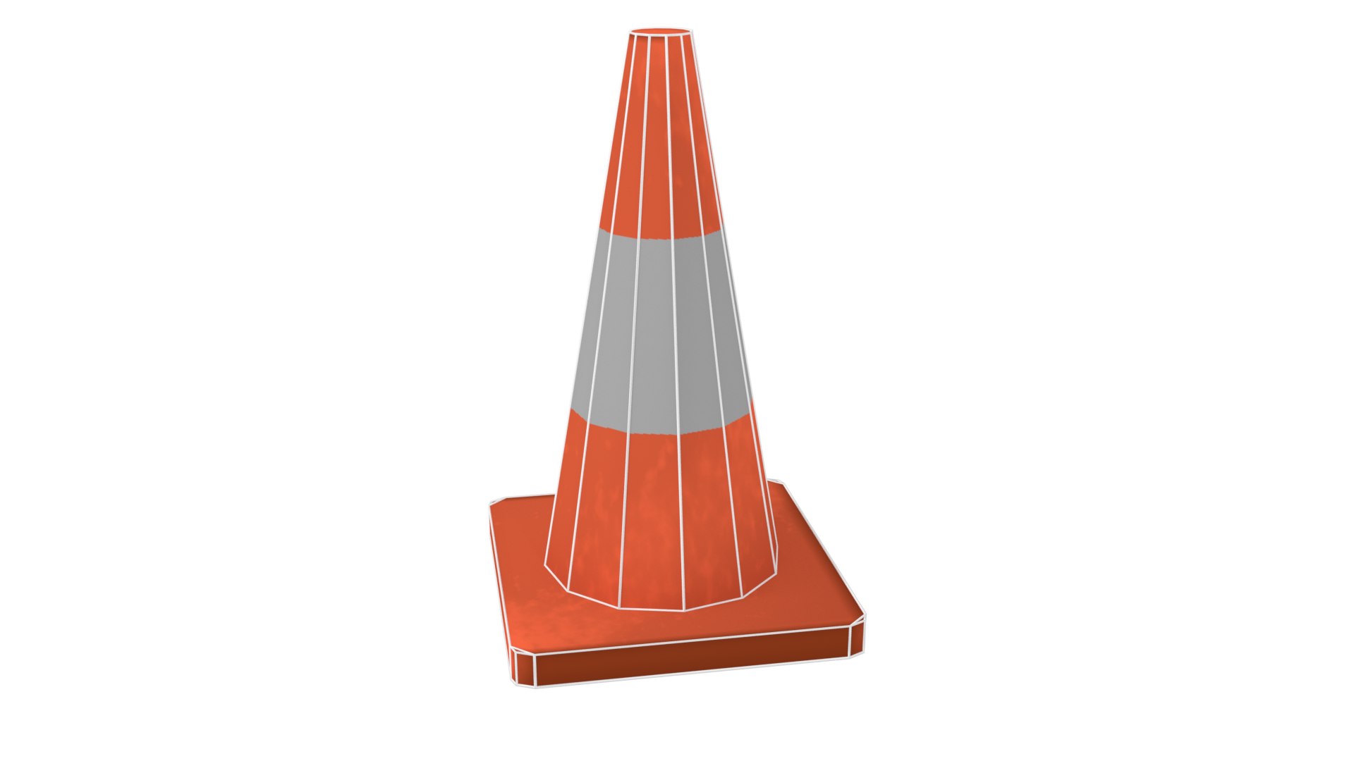 Free Basic Street Traffic Cone Model | 1142219 | TurboSquid