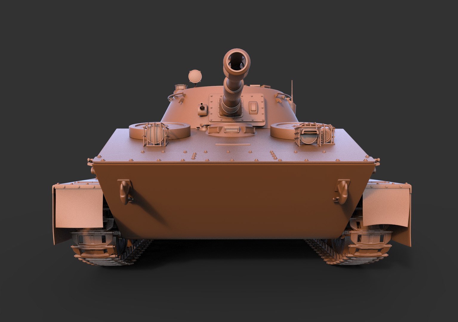 Soviet Tank PT 76 3D Model - TurboSquid 1792362