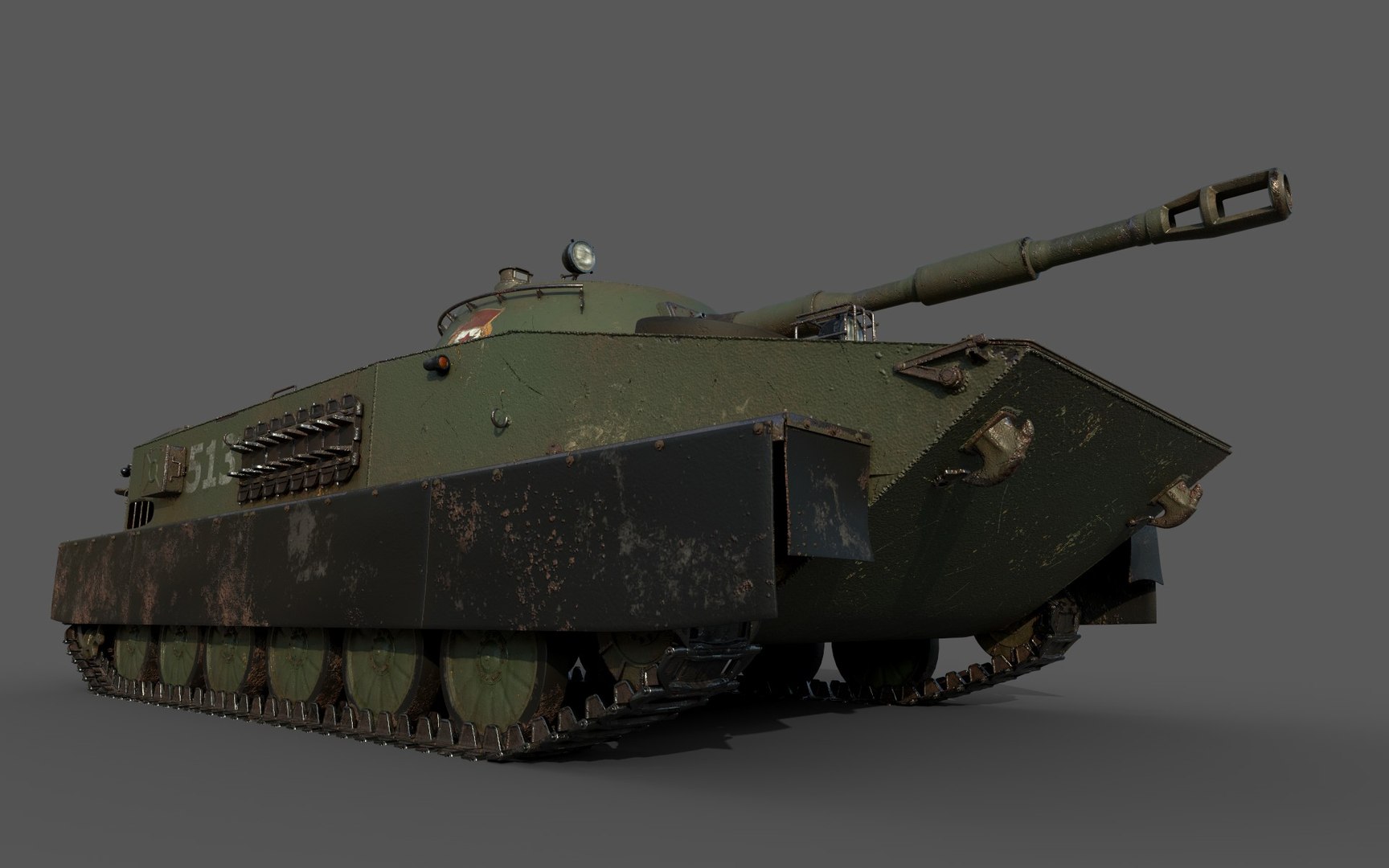 Soviet Tank PT 76 3D Model - TurboSquid 1792362