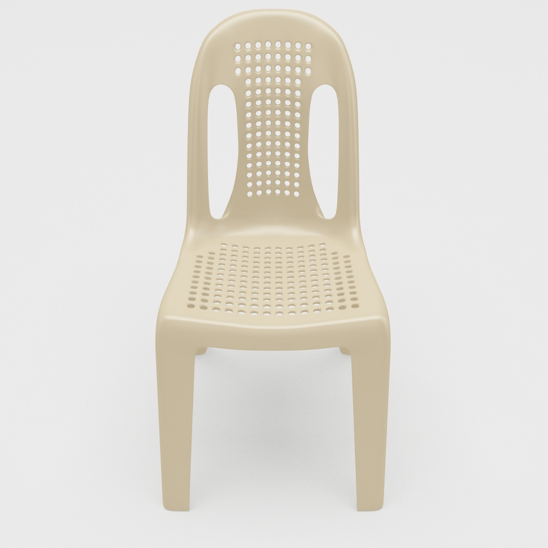 Monobloc Chair 4 3d Max