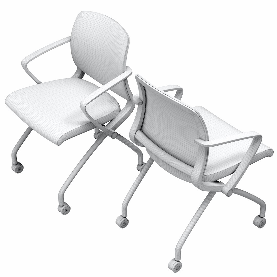 3D Fursys Vim Conference Chair Model - TurboSquid 2237096