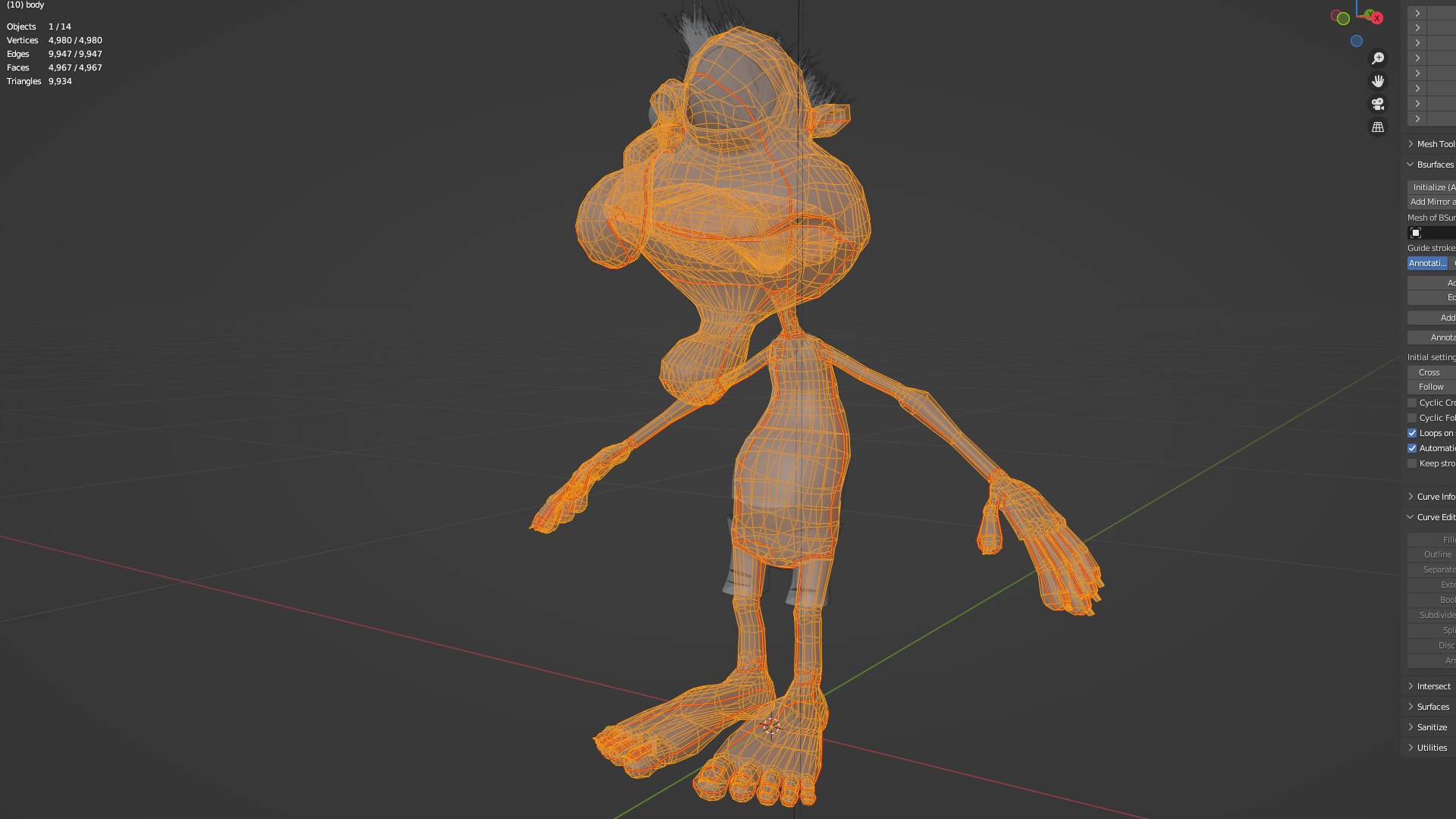 Punk man 3D model - TurboSquid 1976027