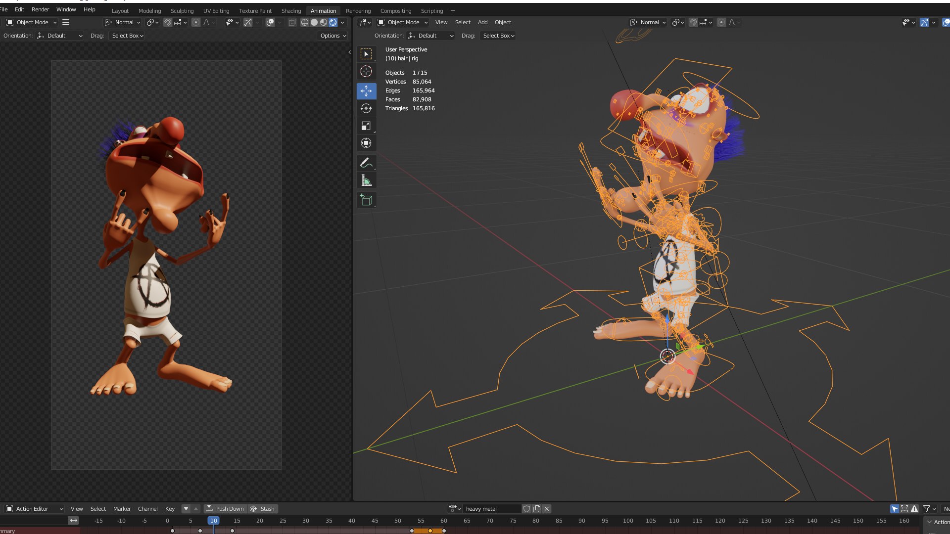 Punk man 3D model - TurboSquid 1976027