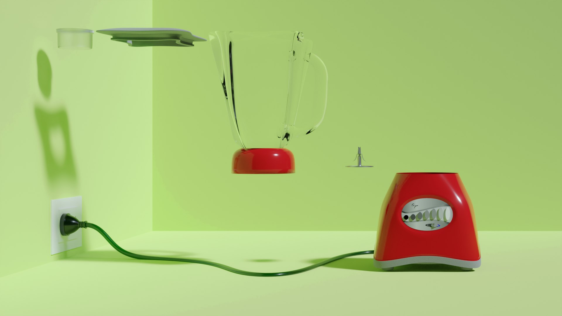 Red Blender 3D - TurboSquid 1976319