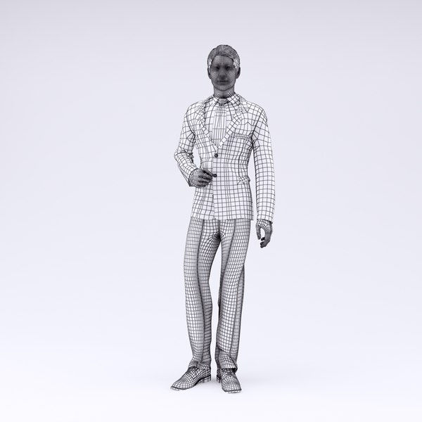 showroom mannequin male 025 max