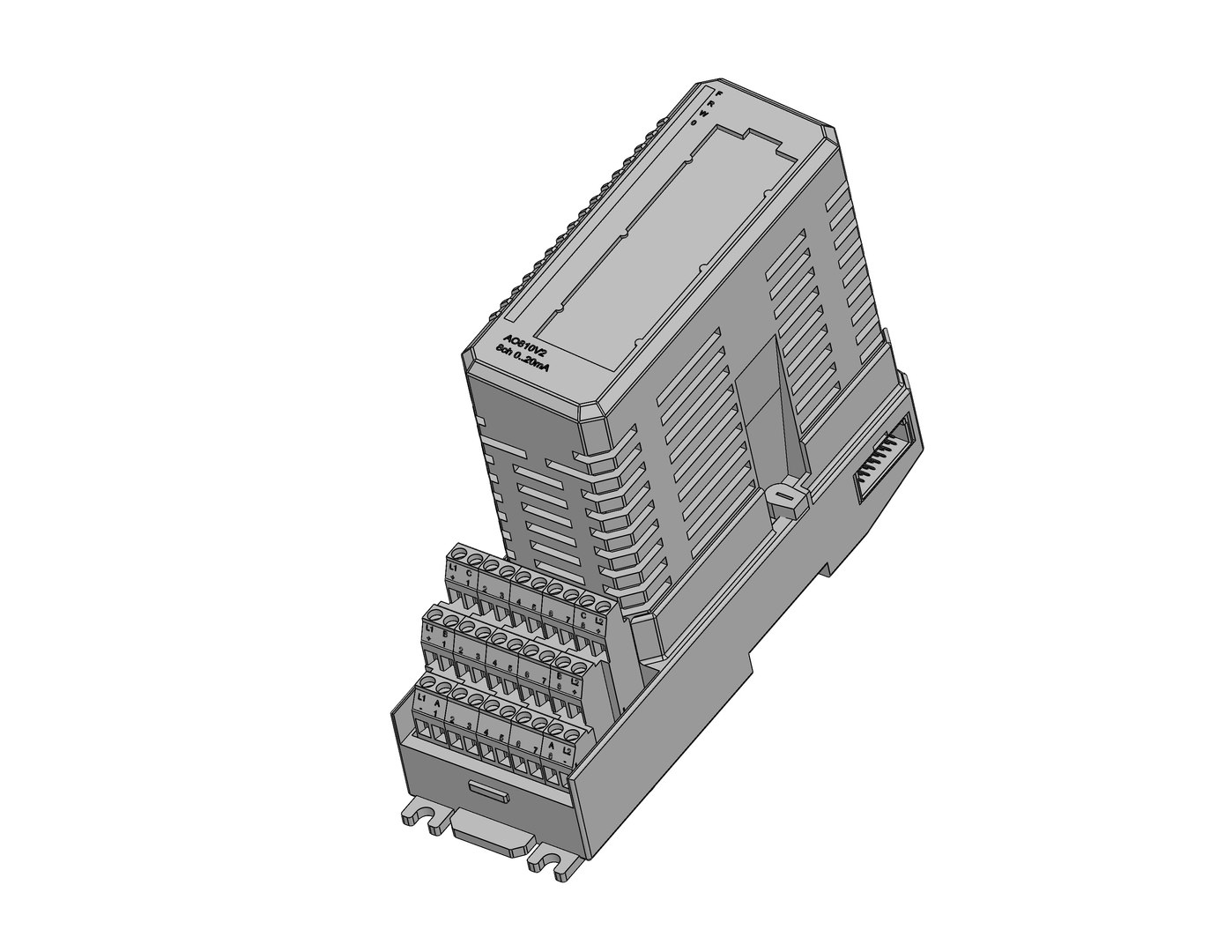 Abb Ao810v2 Tu810v1 3D Model - TurboSquid 1523197