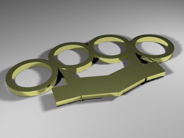 Free Brass Knuckles 3D Models for Download | TurboSquid