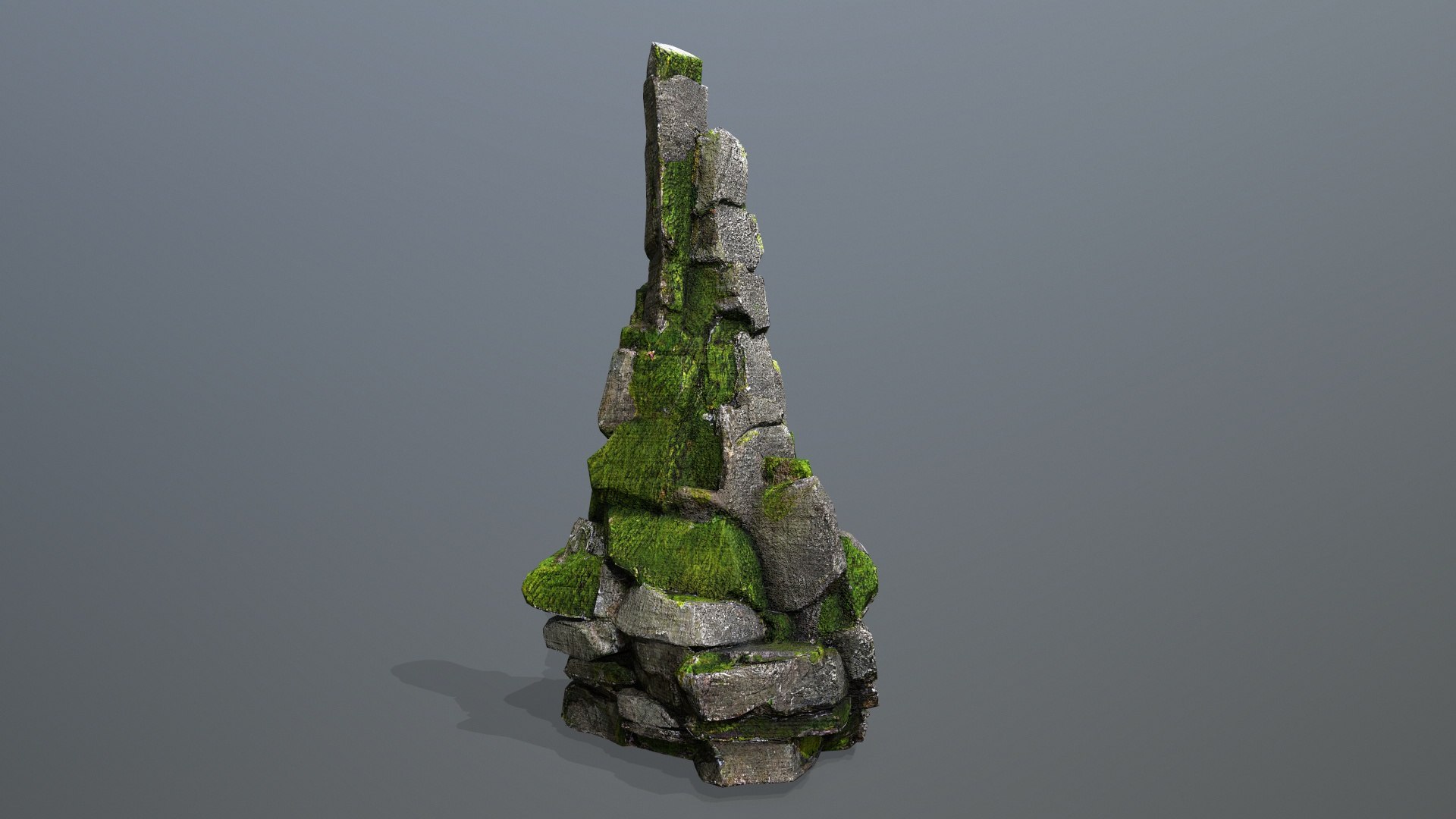 3D Cliff Rocks Model - TurboSquid 2255778