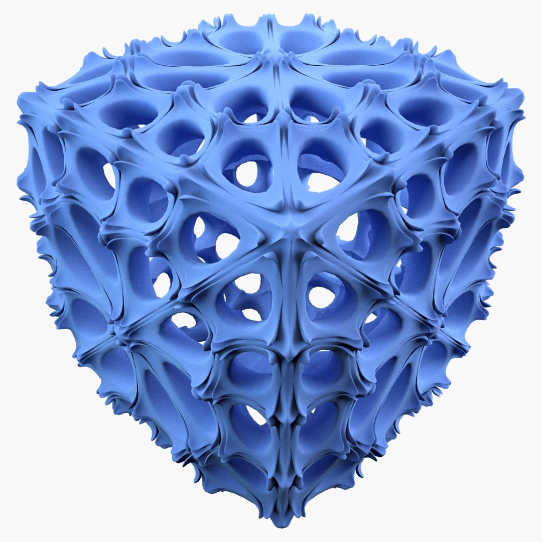 Complex Shape 3d Model