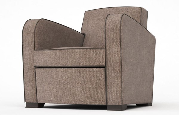 3d model lounge chair studio