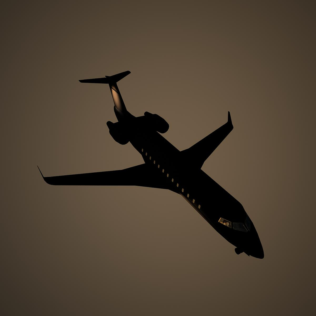 3d Max Bombardier Challenger Pvt