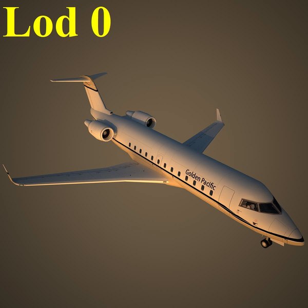 3d max bombardier challenger pvt